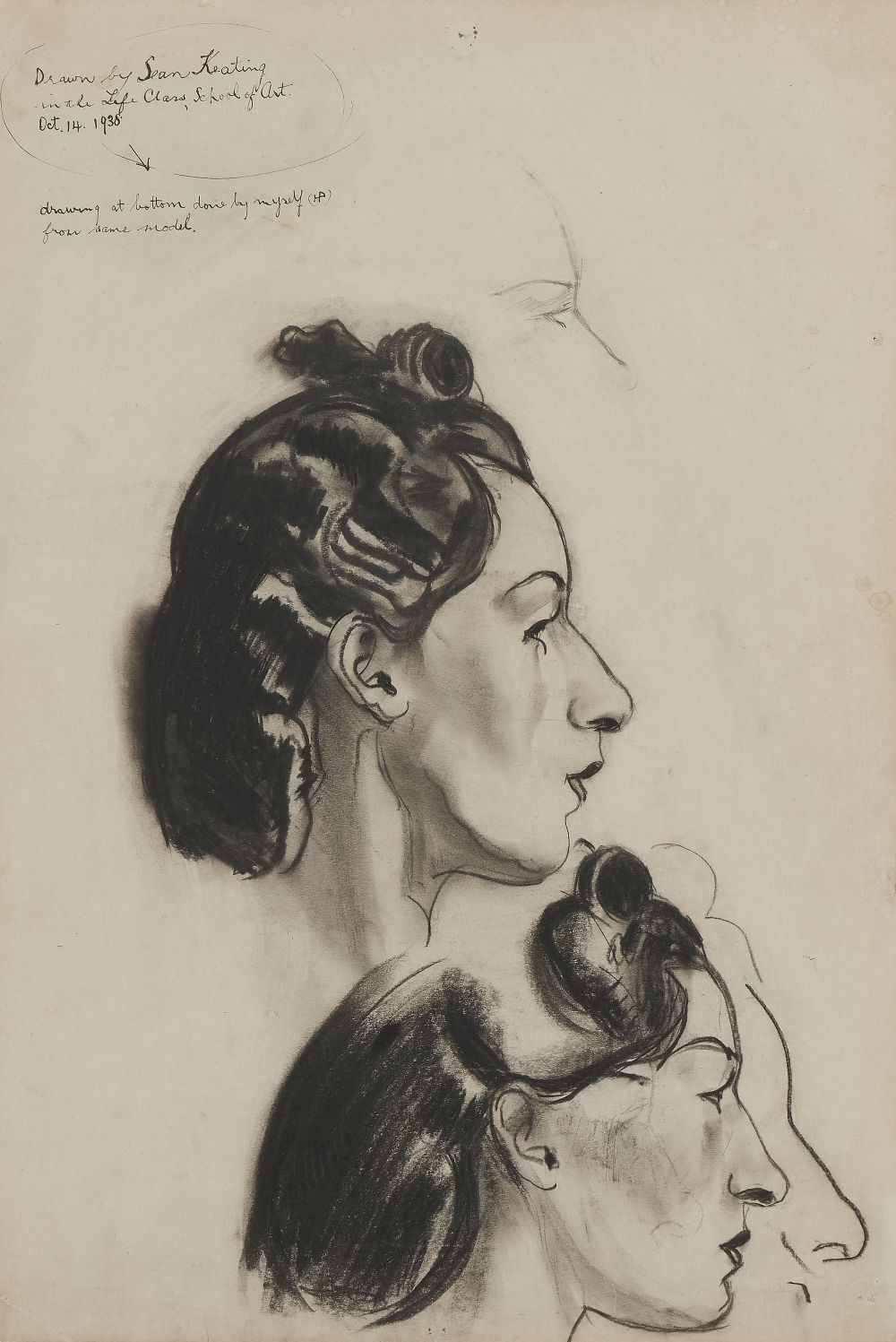 Sean Keating | THE MODEL (1939) | MutualArt