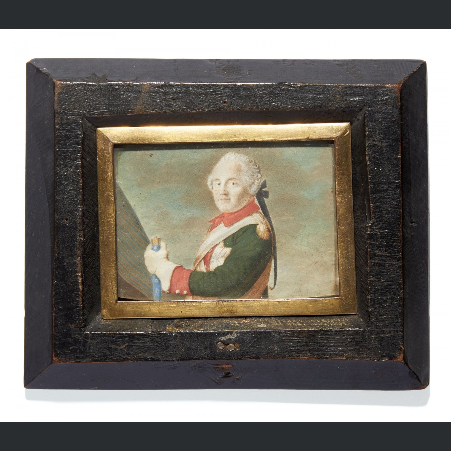 German School, 18th Century | Portrait présumé du maréchal-comte ...