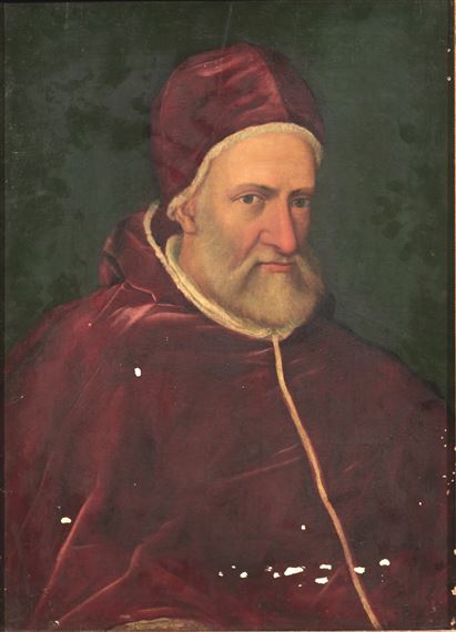 Venetian School, 17th Century | PORTRAIT OF POPE PIUS IV | MutualArt