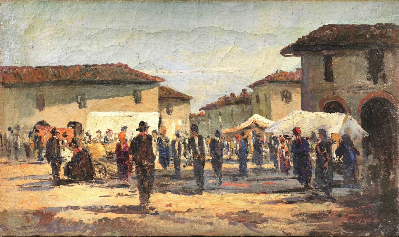 Ferruccio Rontini | Set of 3 works: Spring landscapes | MutualArt