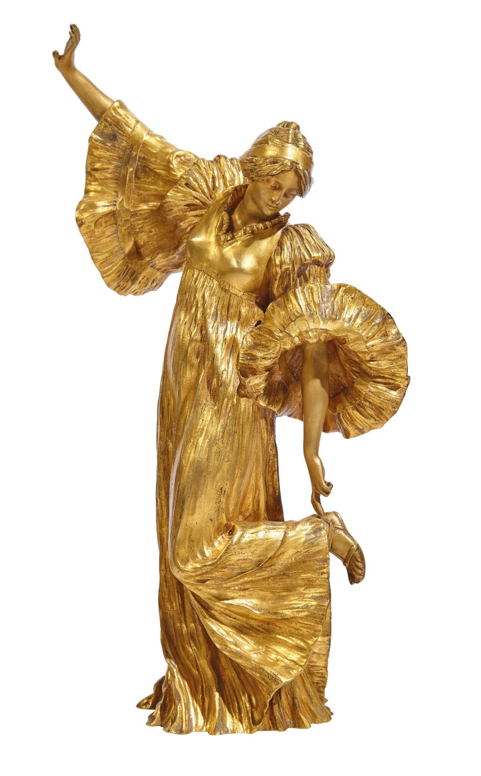 Agathon Léonard | Danseuse à la cothurne (Circa 1900) | MutualArt