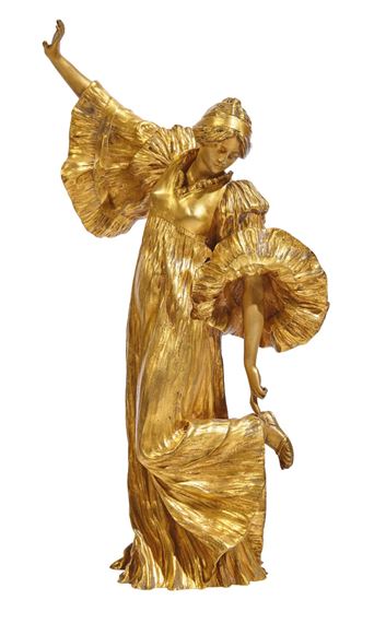 Agathon Léonard | Danseuse à la cothurne (Circa 1900) | MutualArt