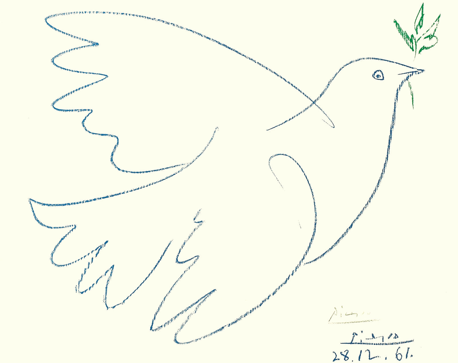 Pablo Picasso | Colombe de la Paix (Dove of Peace) (1961) | MutualArt