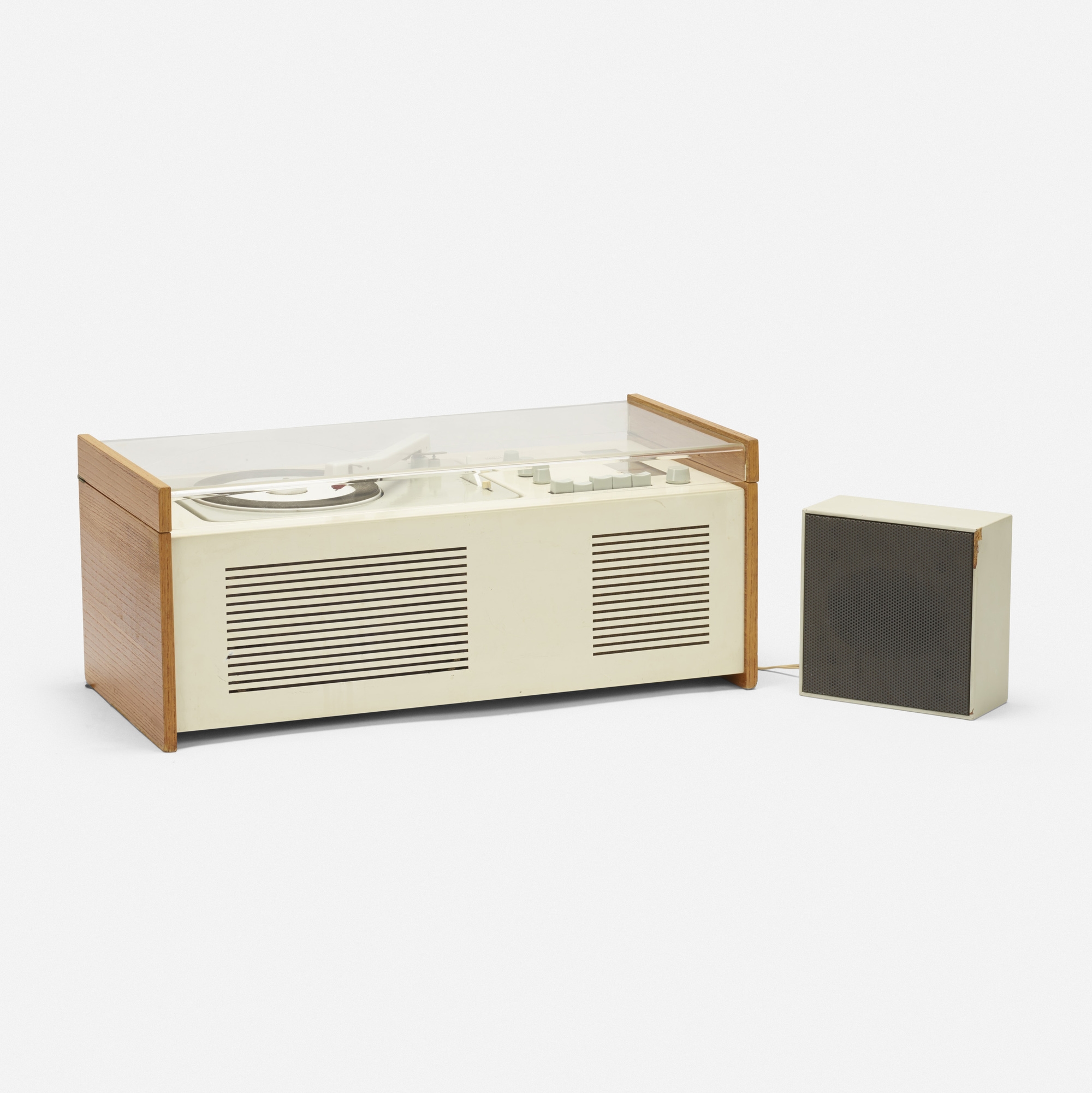 Dieter Rams | SK 5 Phonosuper radiogram with rare external Snow White ...