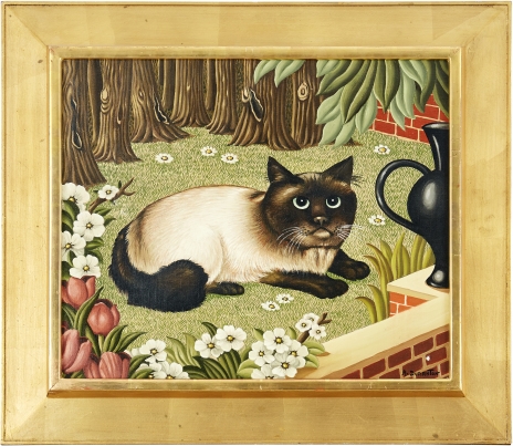 Andre Duranton | Le chat dans le chardin | MutualArt