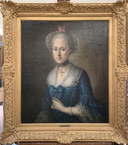 Pierre Jouffroy | Portrait de dame de qualité | MutualArt