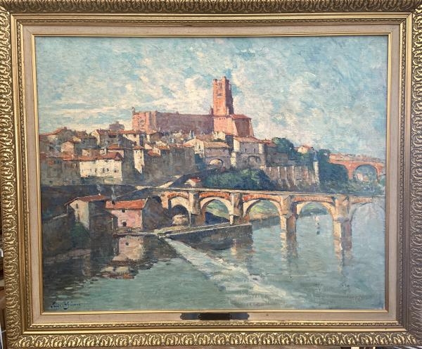 Louis Azema | Vue d'une ville | MutualArt