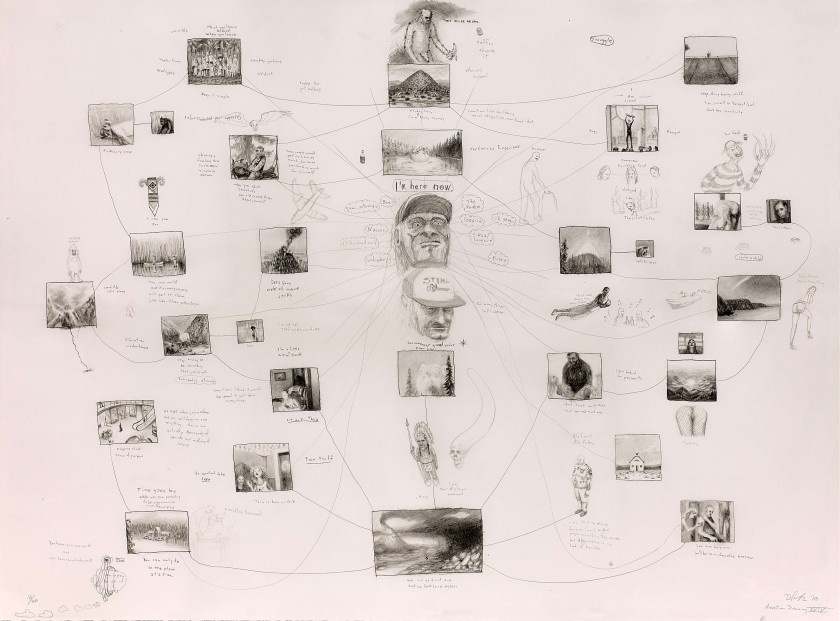 Dan Attoe | Accretion Drawing XXIV (2010) | MutualArt