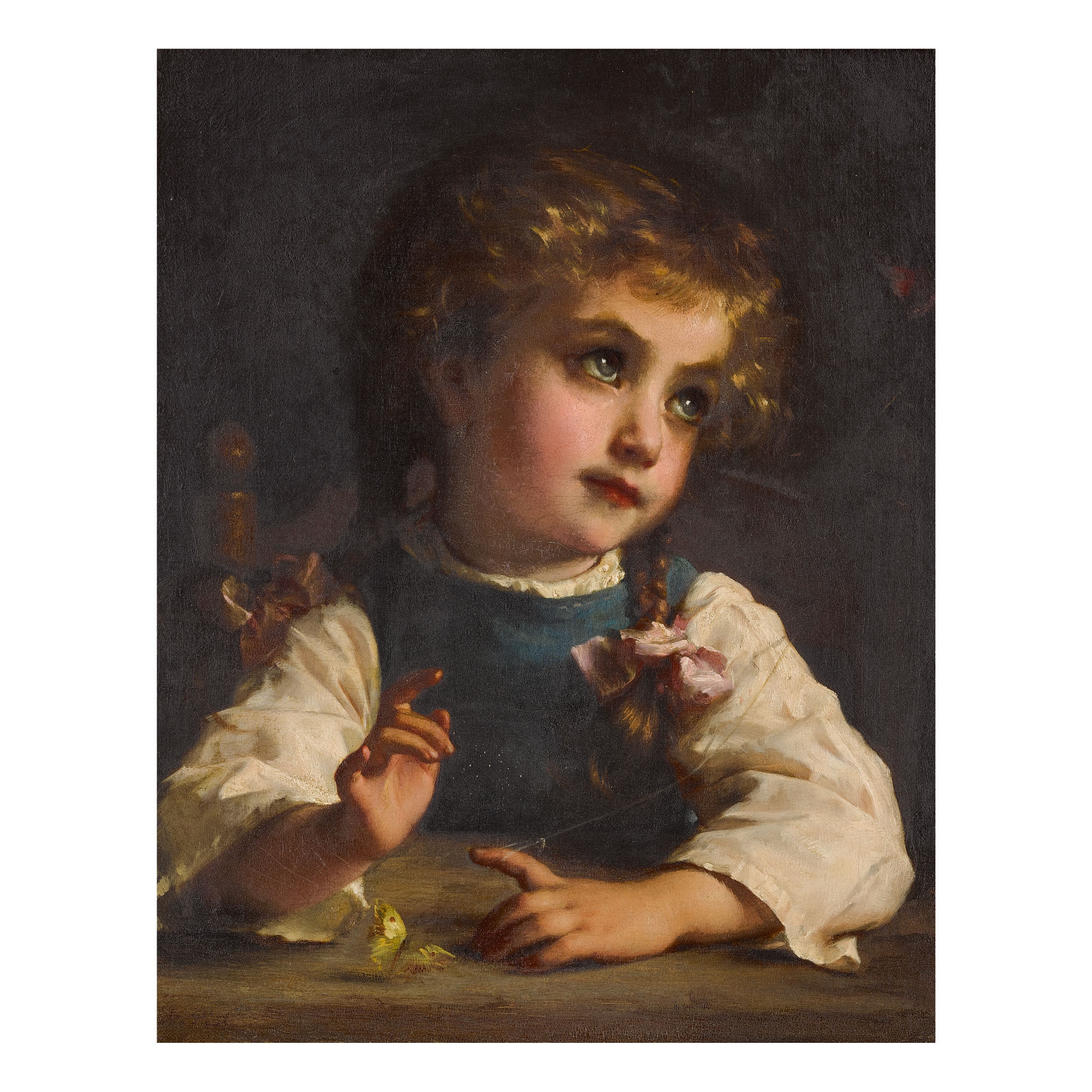 Étienne Adolphe Piot | PLAYING WITH BUTTERFLIES | MutualArt