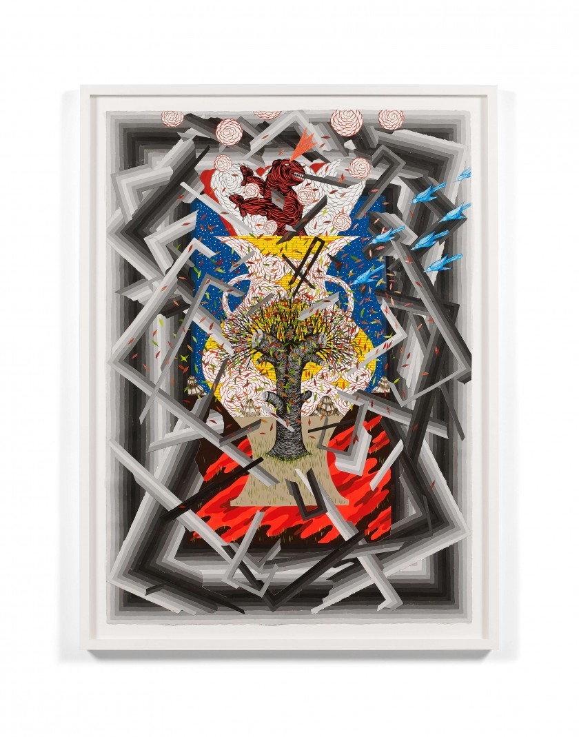 Andrew Schoultz | From the Shadows Comes Depth (2008) | MutualArt