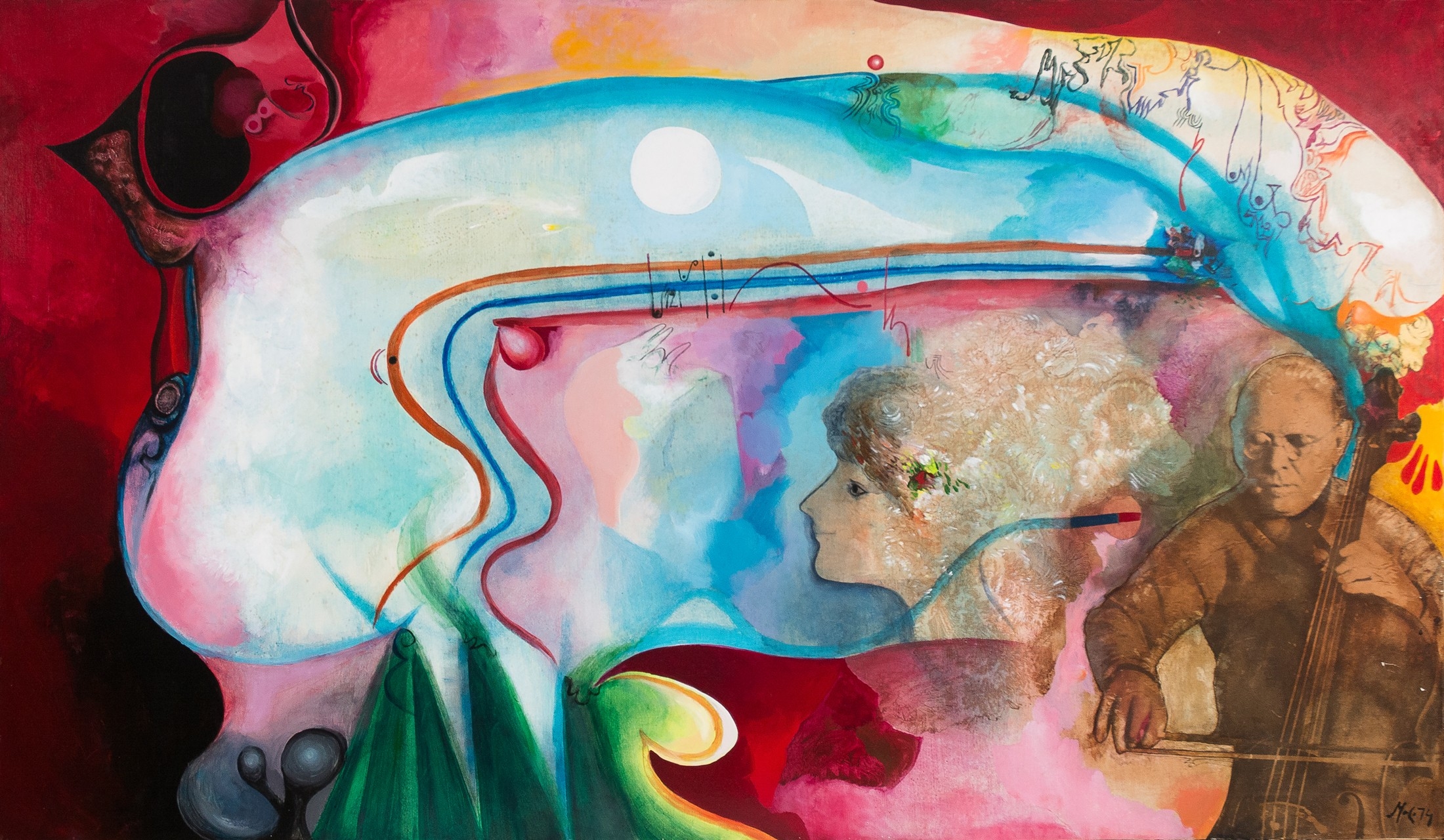 Modest Cuixart | Casals de Pau (1974) | MutualArt