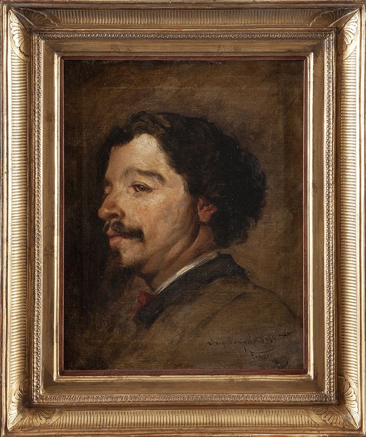 Mariano Fortuny y Marsal | Retrato del pintor Attilio Simonetti (1869 ...