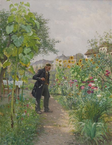 Josef Kinzel | Blumengarten | MutualArt