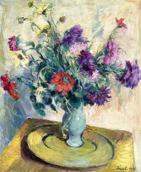 Elemér Vass | Flower Still Life | MutualArt