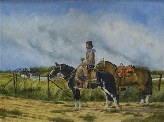 Gustavo Solari | El puente e´ fierro | MutualArt