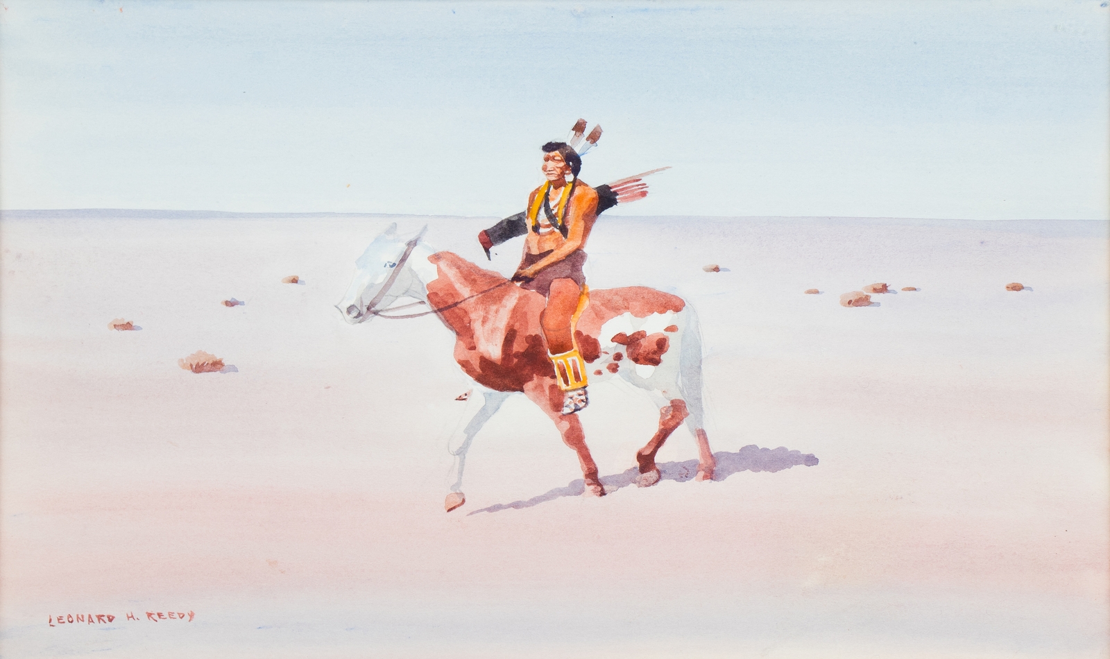Leonard Howard Reedy | The Apache Scout | MutualArt