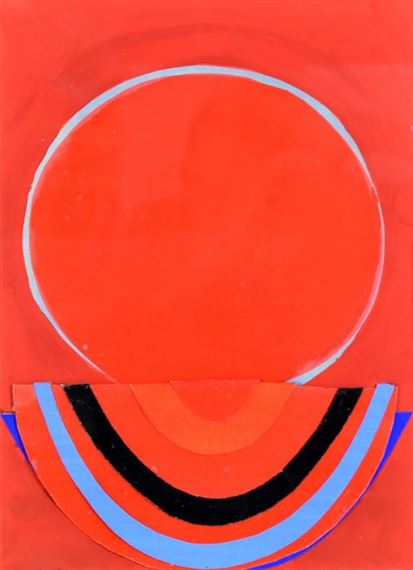 Terry Frost | Abstract study (1987) | MutualArt