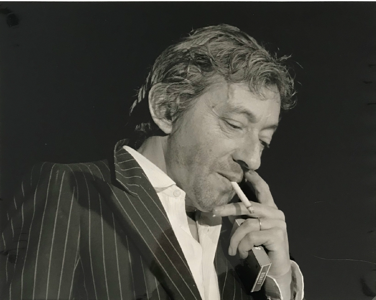 Tony Grylla | Serge Gainsboug et son paquet de gitanes, Paris (1978 ...