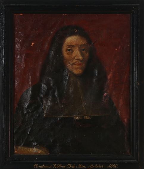 Danish School, 17th Century | Portrait of the apothecary Christian ...