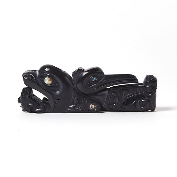 Edenshaw Donnie | PIPE WITH RAVEN, ORCA WHALE AND FROG | Compare ...