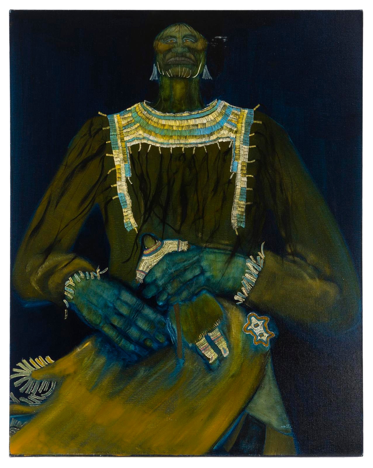 C. J. Wells | FOOLS CROW | MutualArt