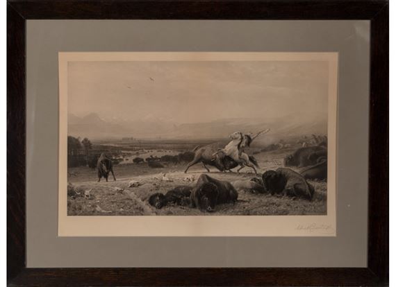 Albert Bierstadt | The Last of the Buffalo | MutualArt