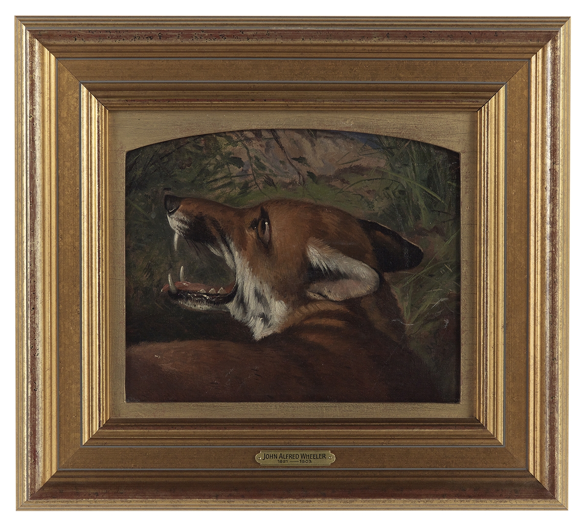 Alfred Wheeler | Snarling Fox | MutualArt