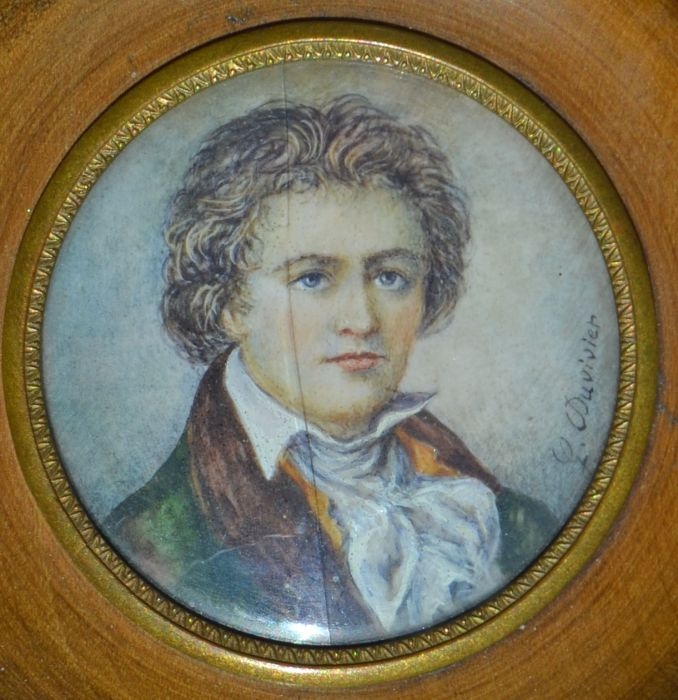 Thomas Germain Joseph Duvivier | Portrait of a Male; Man giving Woman ...