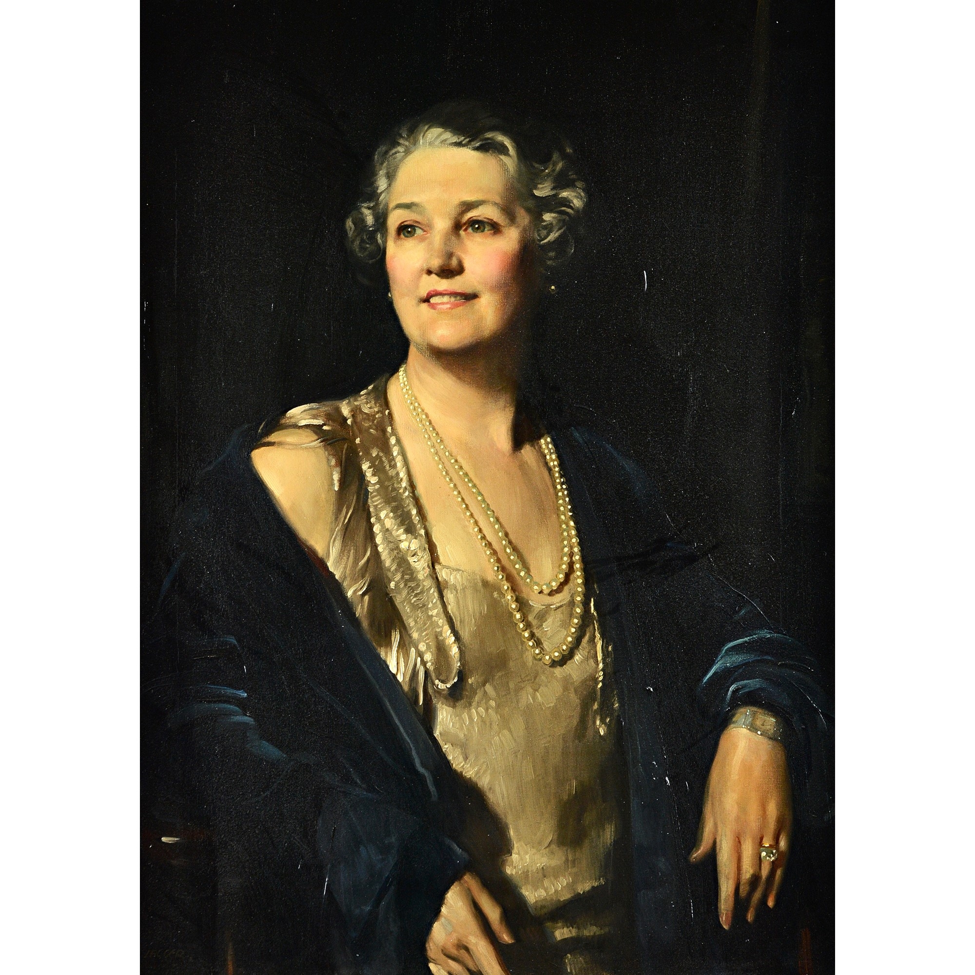 David Jagger | Portrait of Mrs Kate Irene Pears | MutualArt