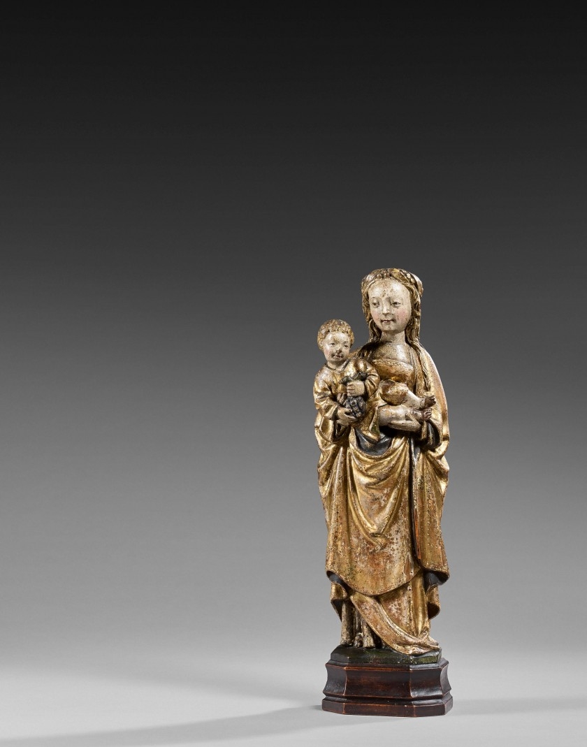 Netherlandish School, 16th Century | Le Christ en croix entouré de la Vierge, de la Madeleine et ...