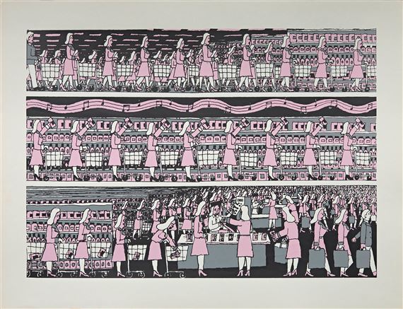 Hariton Pushwagner | En dag i familien Manns liv (1980) | MutualArt