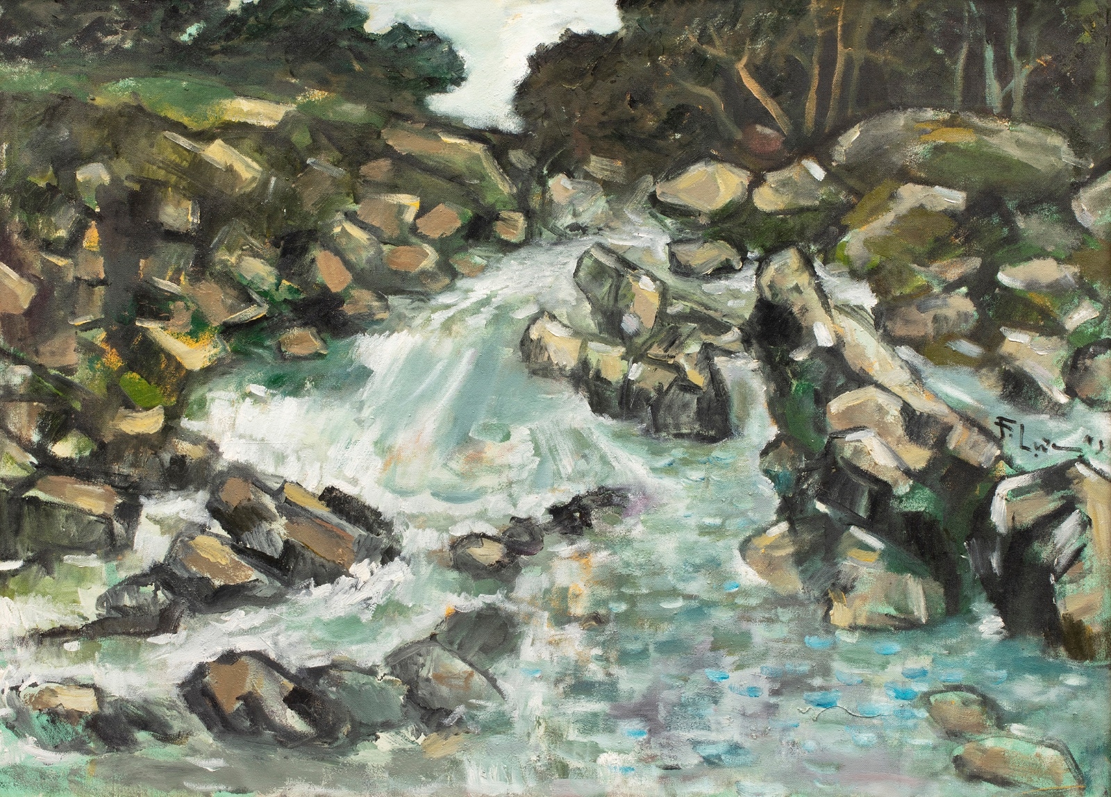 Pham Luc | Cascade (1973) | MutualArt