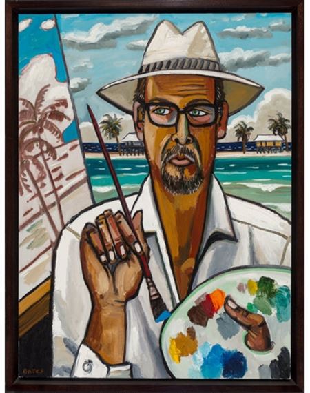 David Bates | Self Portrait - Gulf Coast (2005) | MutualArt