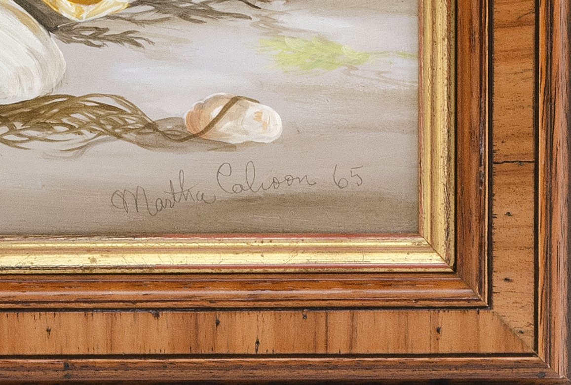 Martha Cahoon | Seashells on the beach (1965) | MutualArt