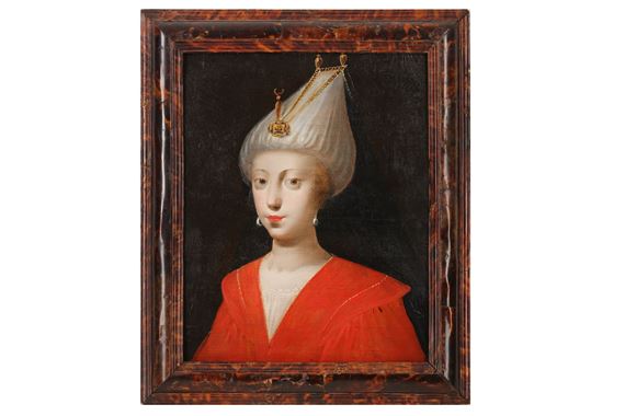 Cristofano di Papi | Portrait possibly of Cameria (Princess Mihrimah ...