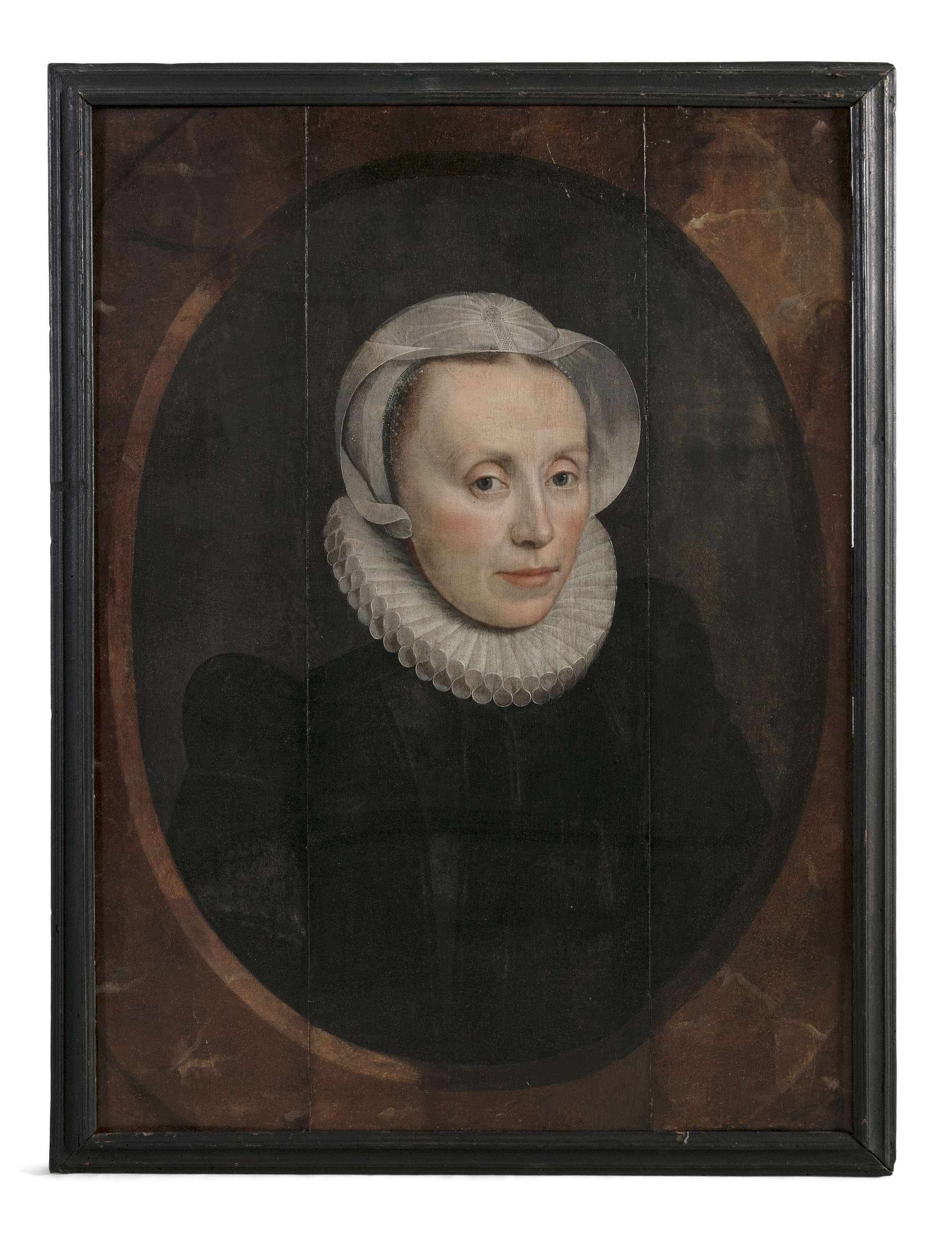 Flemish School 17th Century | Portrait of a Lady with White Ruff Collar ...