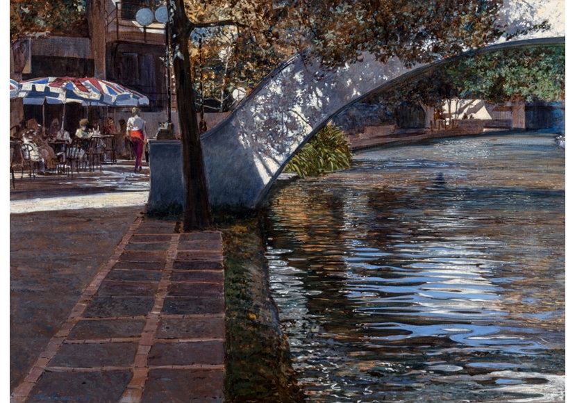 Tim Saska | San Antonio River Walk (1984) | MutualArt