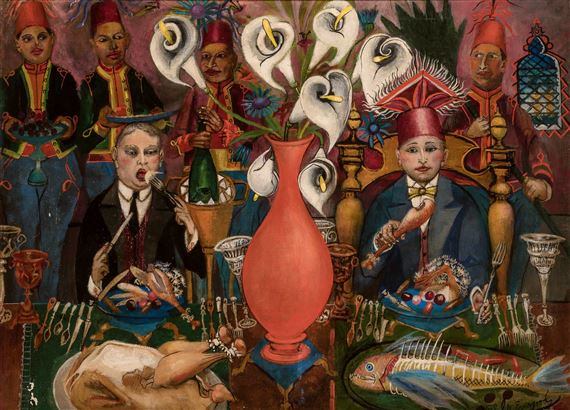 Philip Evergood | Famine Investigation | MutualArt