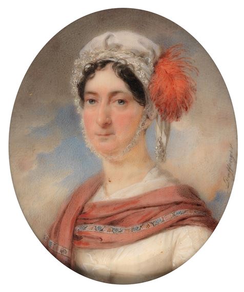 Moritz M. Daffinger | PORTRAIT OF PRINCESS ELEONORE LICHNOWSKY (CIRCA ...