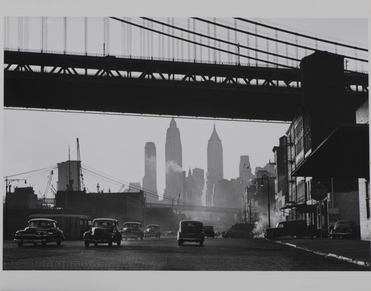 Harold Roth | Two works : Brooklyn Bridge; Lower East Side (1947 ...