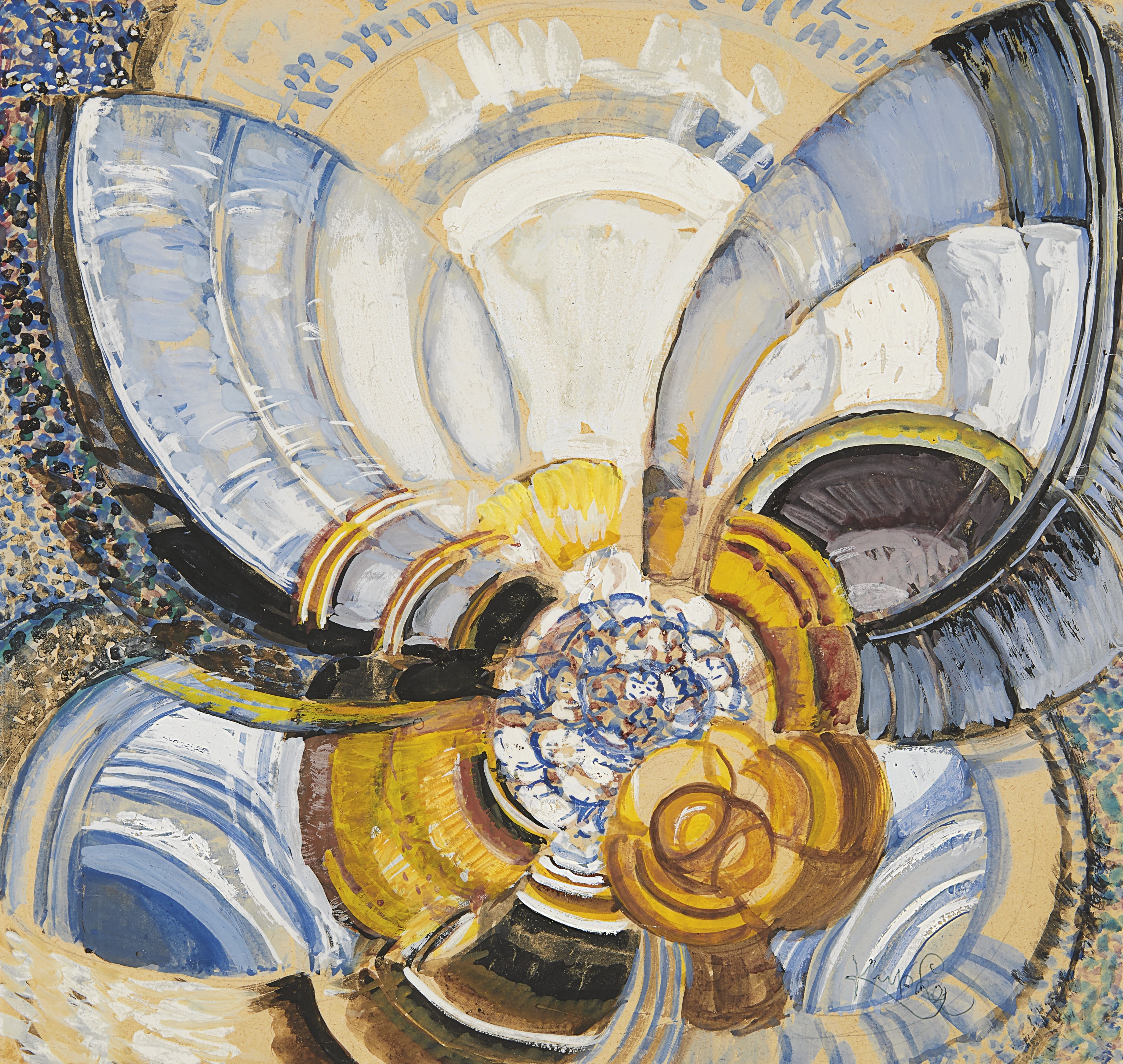 František Kupka Autour Dun Point 1920 1925 Mutualart 6789