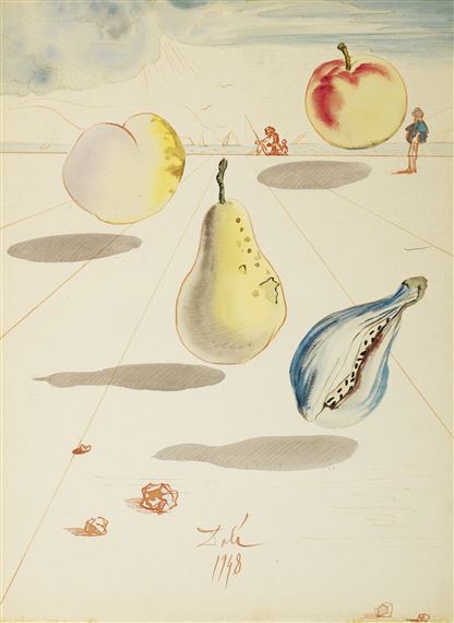 Salvador Dalí | Fruits (1948) | MutualArt
