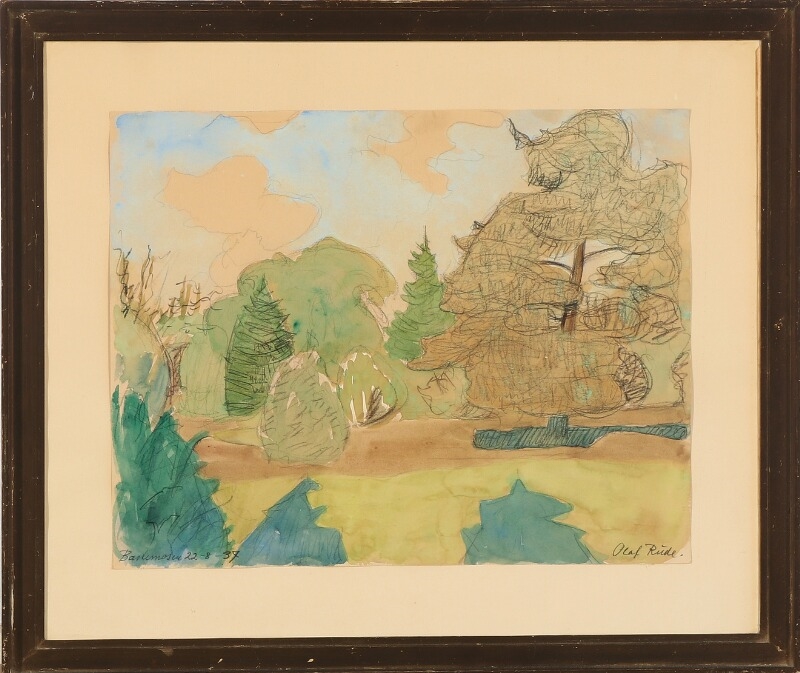 Olaf Rude | “Bastemosen” (1937) | MutualArt