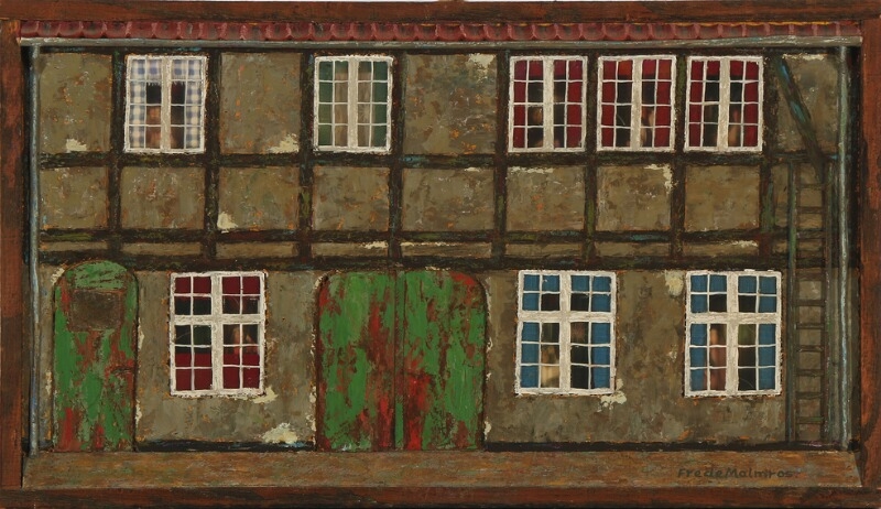 Frede Lauritz Malmros | “Amaliegade 23. København K (Baggård)” (1980 ...