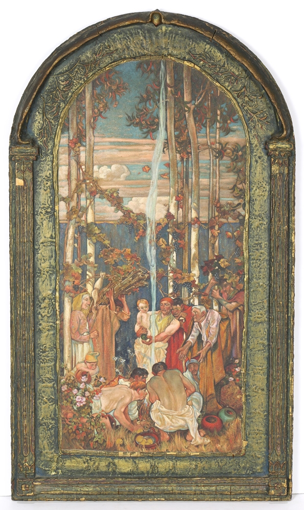 Maxfield Parrish | Painting, Circle of Maxfield Parrish | MutualArt