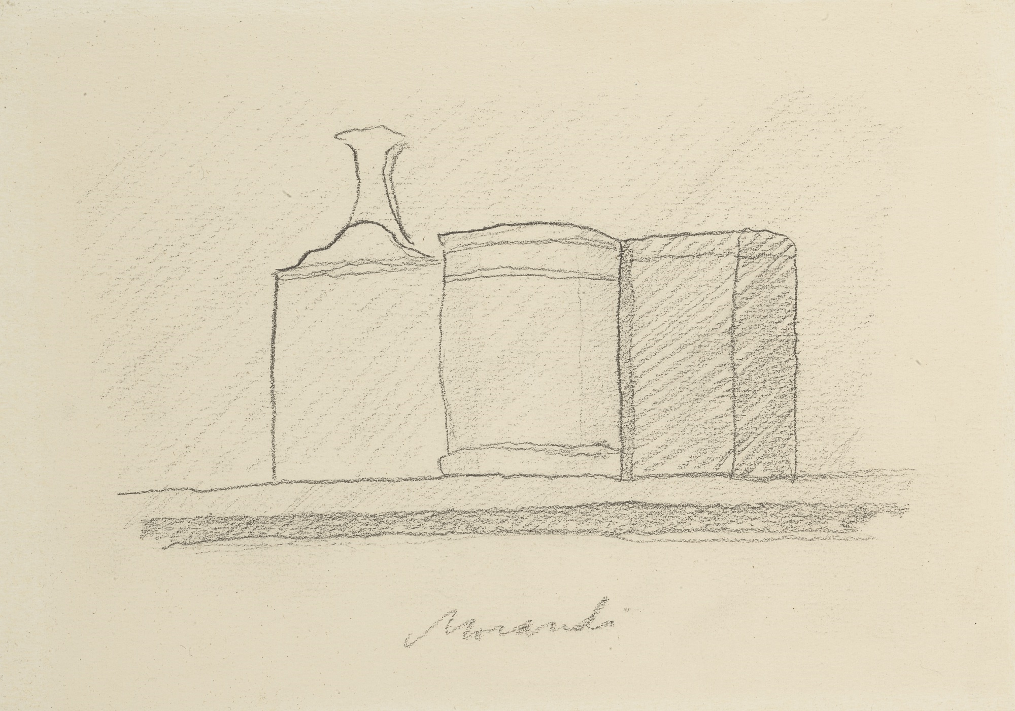 Giorgio Morandi | Still Life (1953) | MutualArt