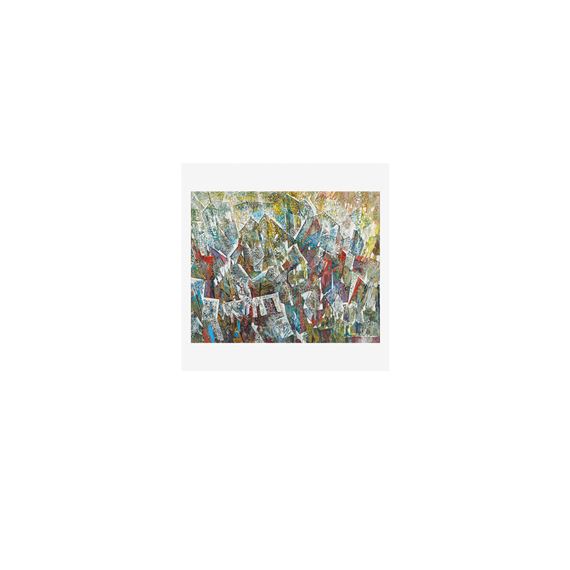 Endre Rozsda | Chateau-Fort de mon Interieur, (1980) | MutualArt