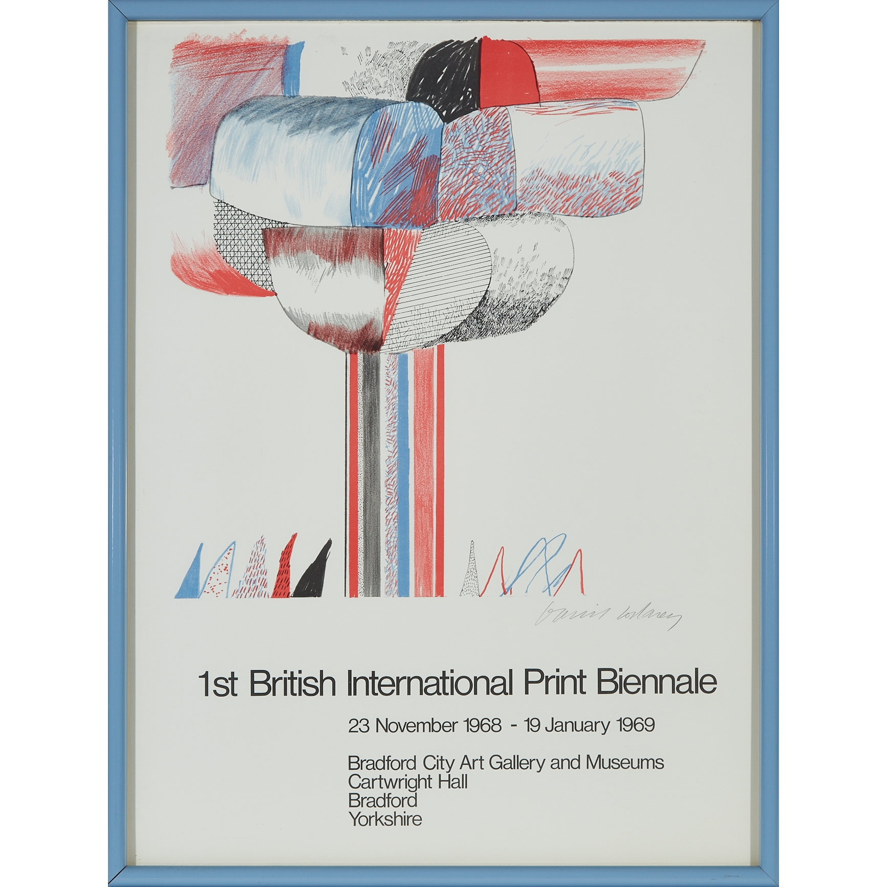 David Hockney | 1ST BRITISH INTERNATIONAL PRINT BIENNALE, BRADFORD CITY ...