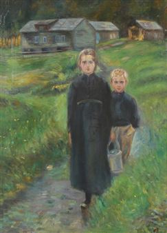 Marie Hauge | 9 Artworks at Auction | MutualArt