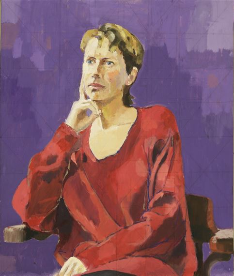 Paul Richards | SEATED PORTRAIT OF CARLA BRENNER (1995) | MutualArt